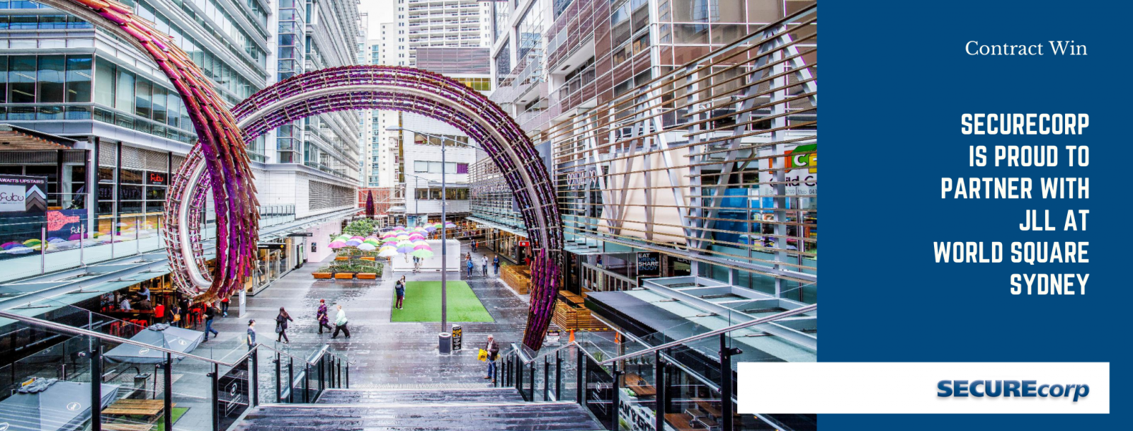 Securecorp Proudly Partners with JLL at World Square Sydney